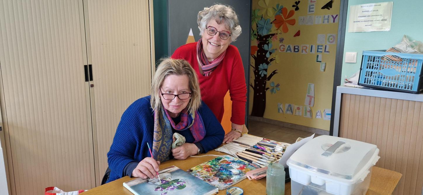 Braine: les peintres amateurs du foyer rural renouent avec leur ...