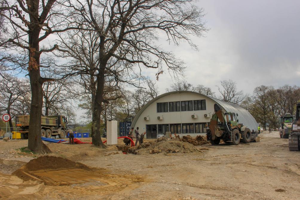 Le camp militaire de Cincu en Roumanie, «c’est rustique», mais les ...