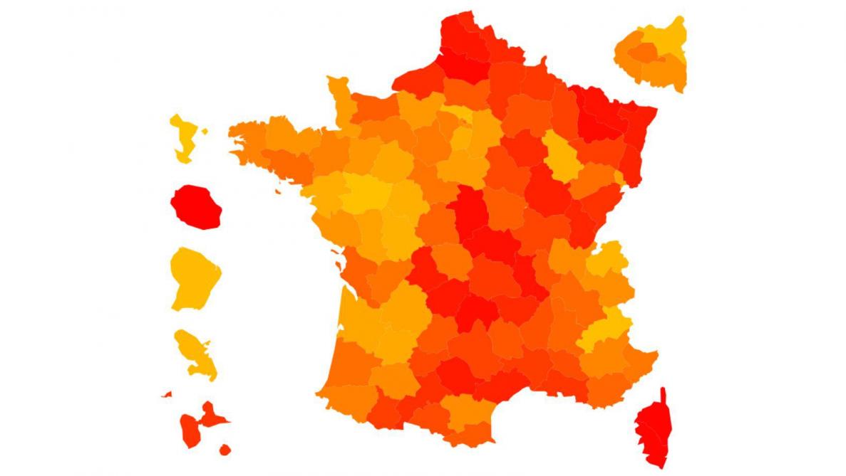 CARTE INTERACTIVE. Covid-19: quel est le taux d’incidence dans mon ... CARTE INTERACTIVE. Covid-19: quel est le taux d’incidence dans mon ...
