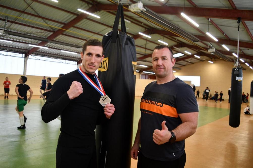A La Capelle, Jovan Bienvenu vice-championde France de savate