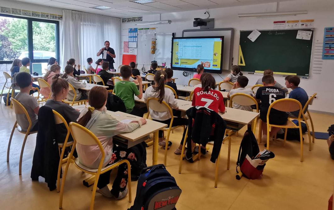 Vingt-cinq élèves de Liart obtiennent le permis cycliste