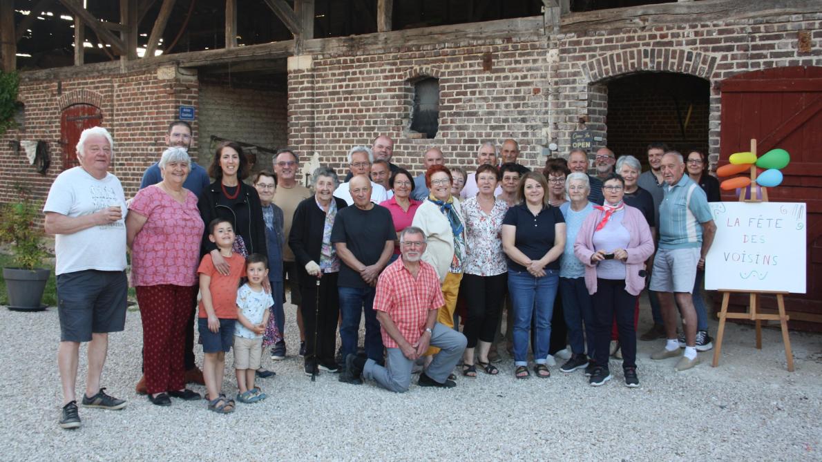 Une Fête des voisins conviviale réussie à Précy-Saint-Martin