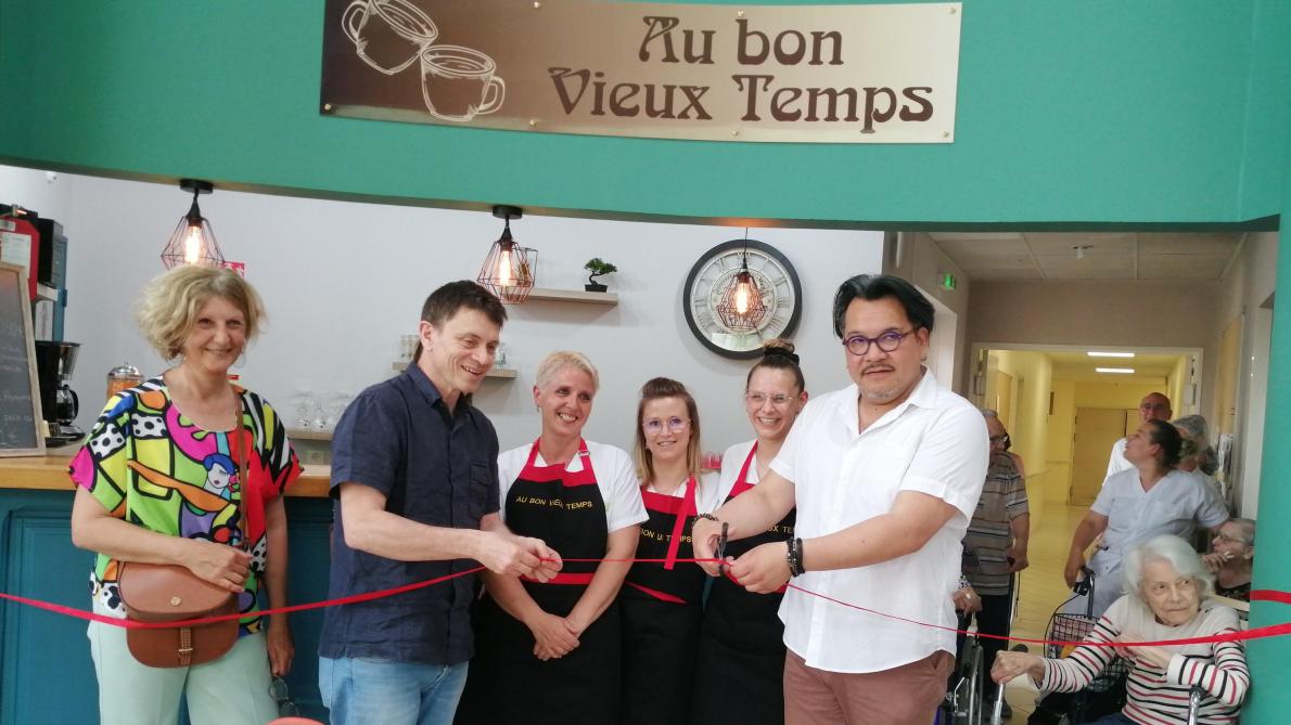 L’Ehpad La Dhuys de Bar-sur-Aube inaugure son bistrot