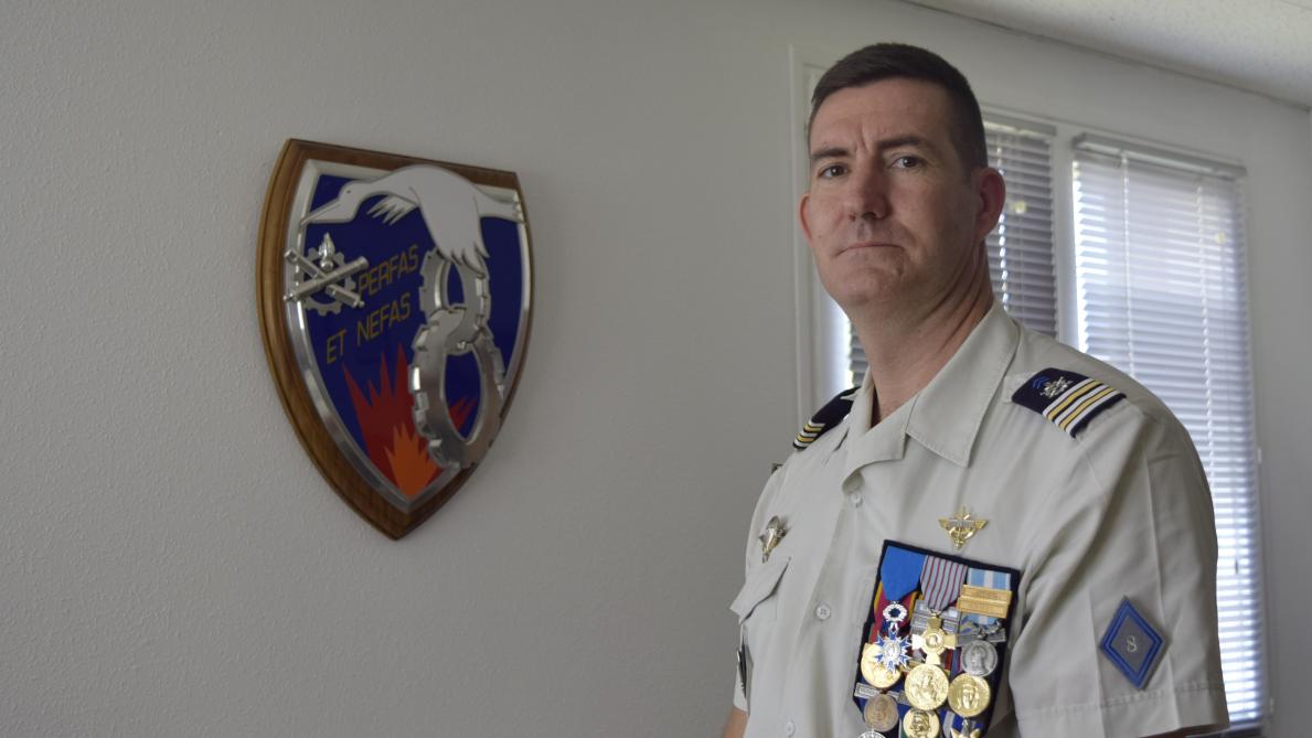 À Mourmelon-le-Grand, le lieutenant-colonel Hadrien Antégnard prend la ...