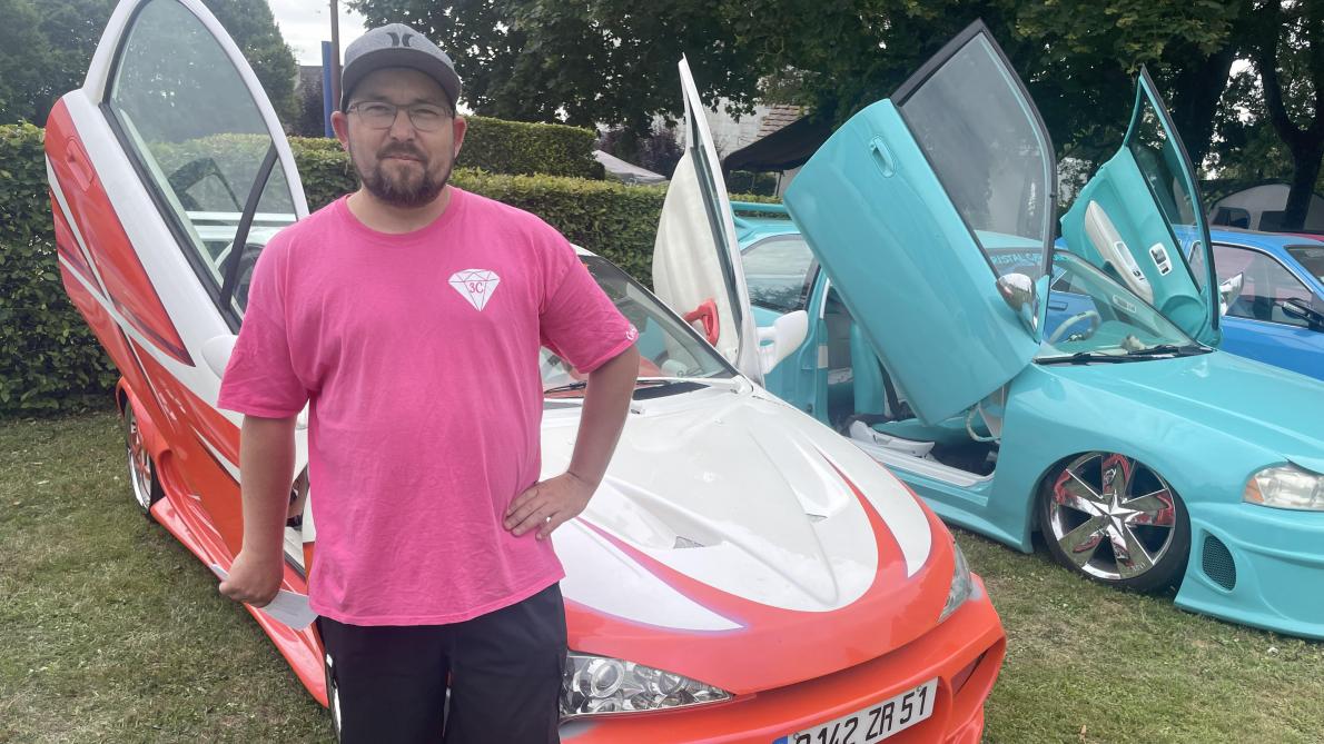 Christopher Lefèvre, une passion vrombissante pour le tuning à Suippes