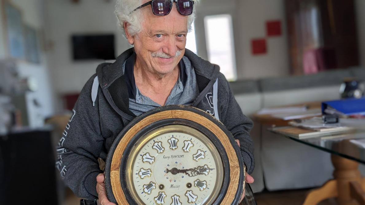 À Mouzon, l’horloge de Georges Vincent réapparaît
