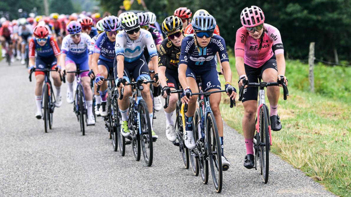 La Marnaise Léa Curinier a bien savouré son premier Tour de France Femmes