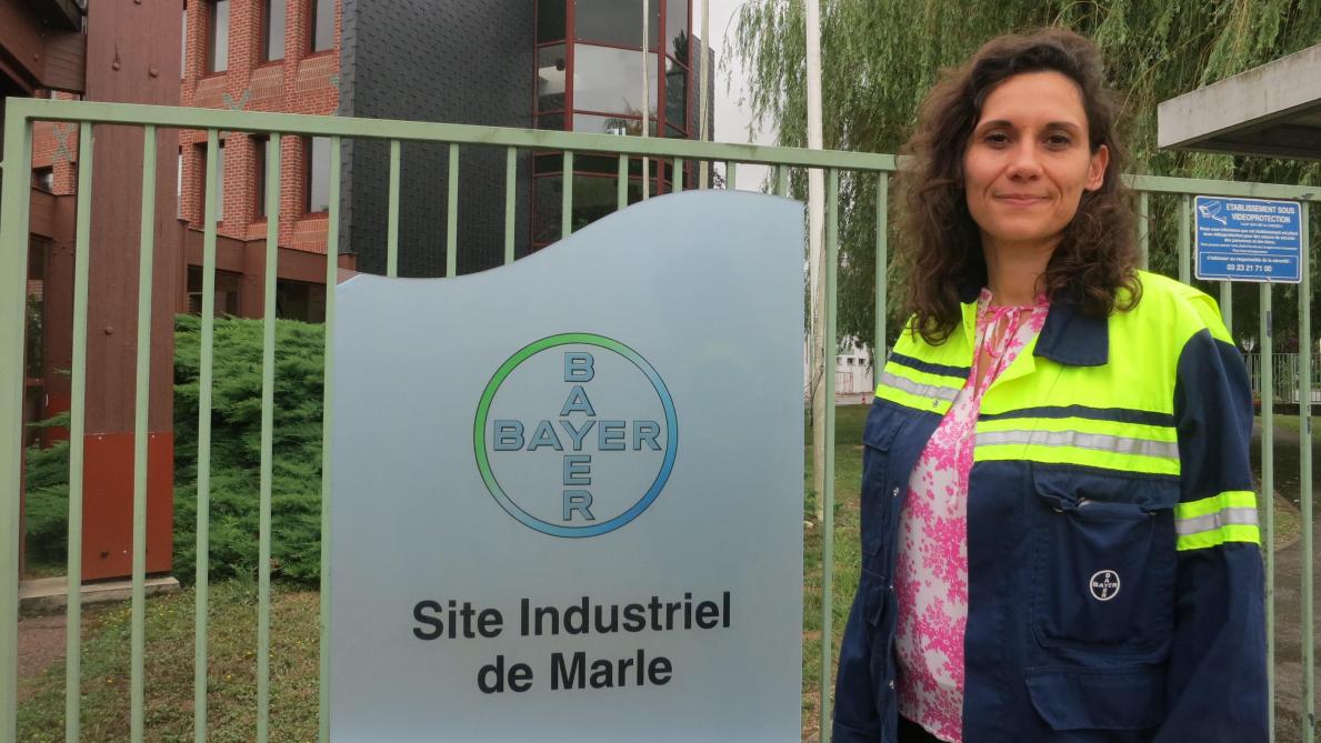 Aurélie Bellot, nouvelle directrice du site de Bayer de Marle:«Je dois ...