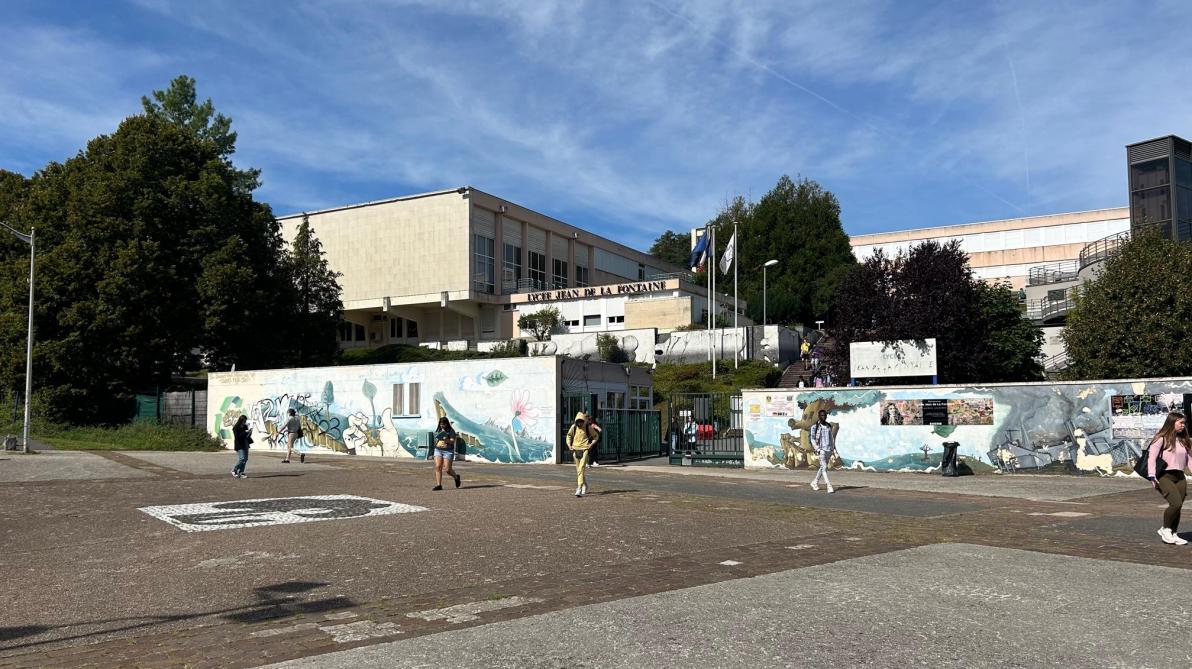 Une rentrée calme au lycée Jean-de-La-Fontaine de Château-Thierry