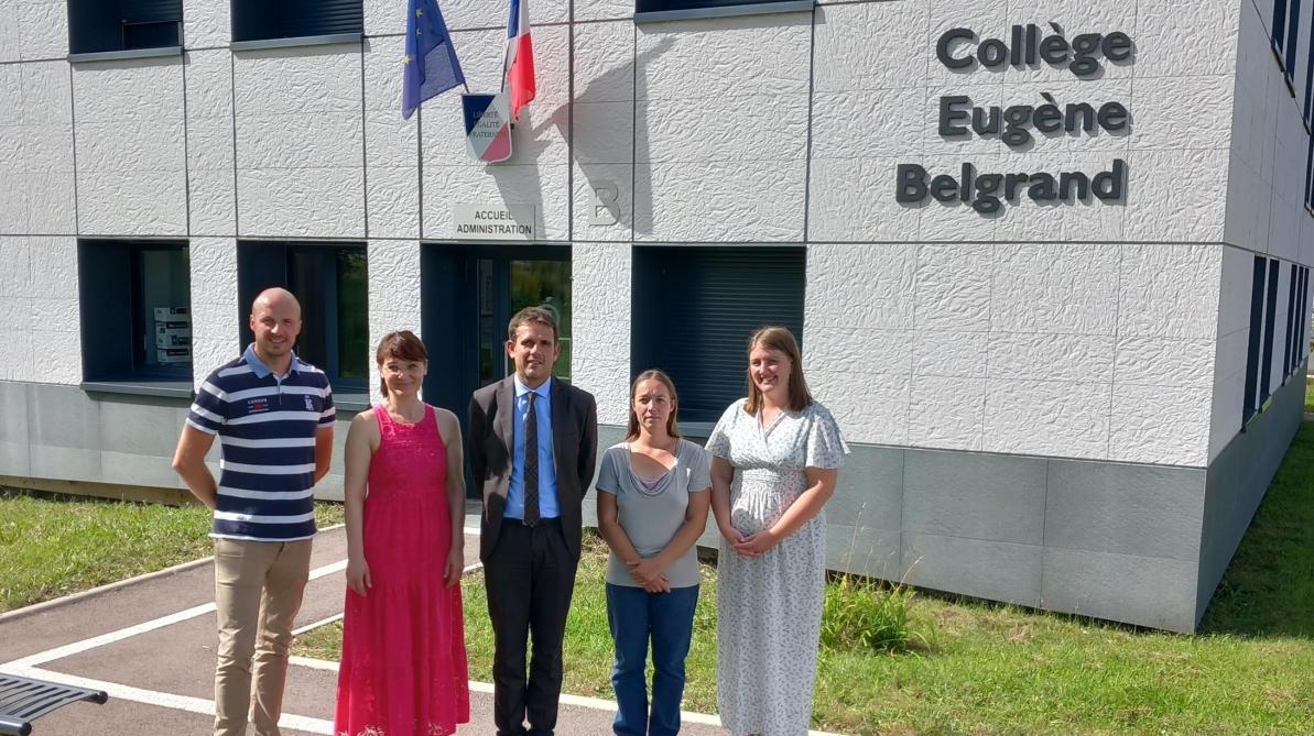 Ervy-le-Châtel : Franck Saillard, nouveau principal au collège Eugène ...