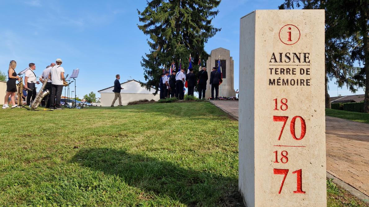Une borne mémorielle, rempart contre l’oubli au Moulin de tous vents à Gauchy