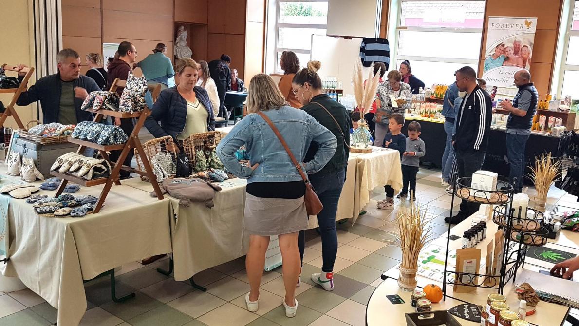 Beau succès du salon du bien-être à Esclavolles-Lurey (51)