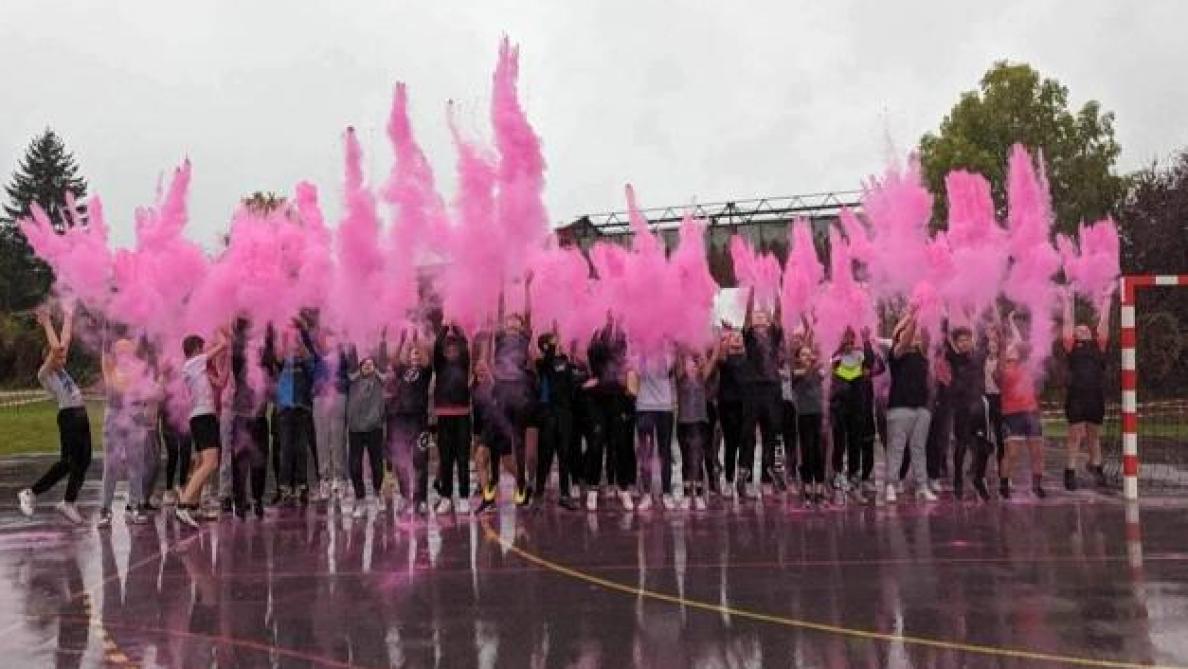 Les collégiens de Sermaize-les-Bainsunis contre la maladie