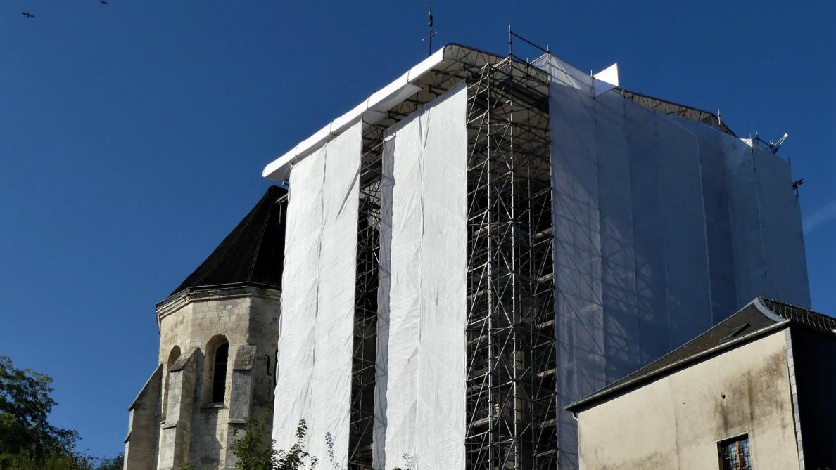 Les Amis de la collégiale Saint-Laurent veillent sur les travaux à ...