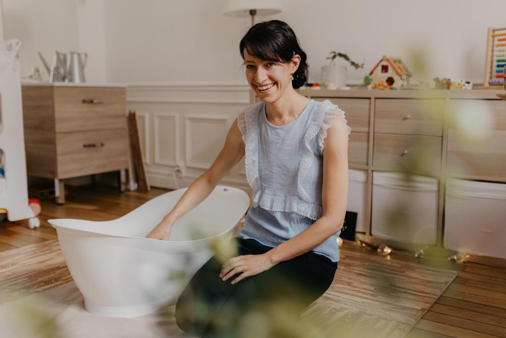 Barbara Duplouis, la puéricultrice qui vous apprend à chouchouter votre enfant