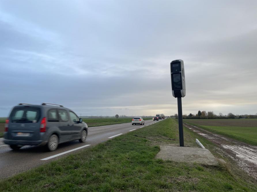 Un radar nouvelle génération installé sur la RN44 entre Châlons et Vitry