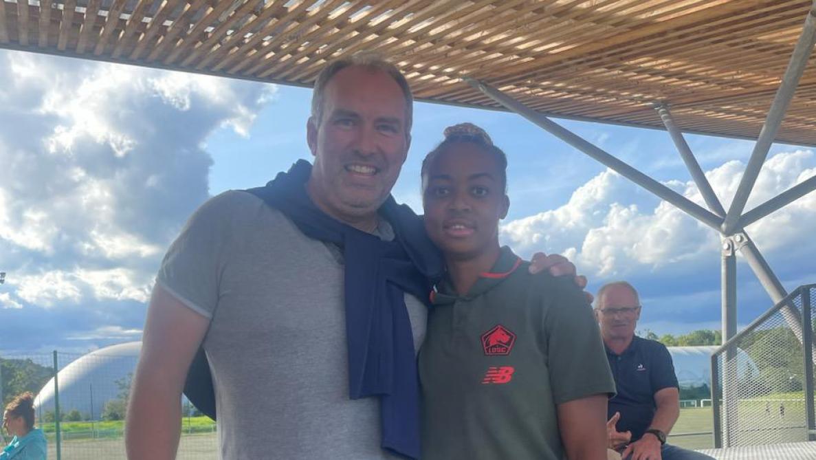 Danielle Roux, marraine du FCN