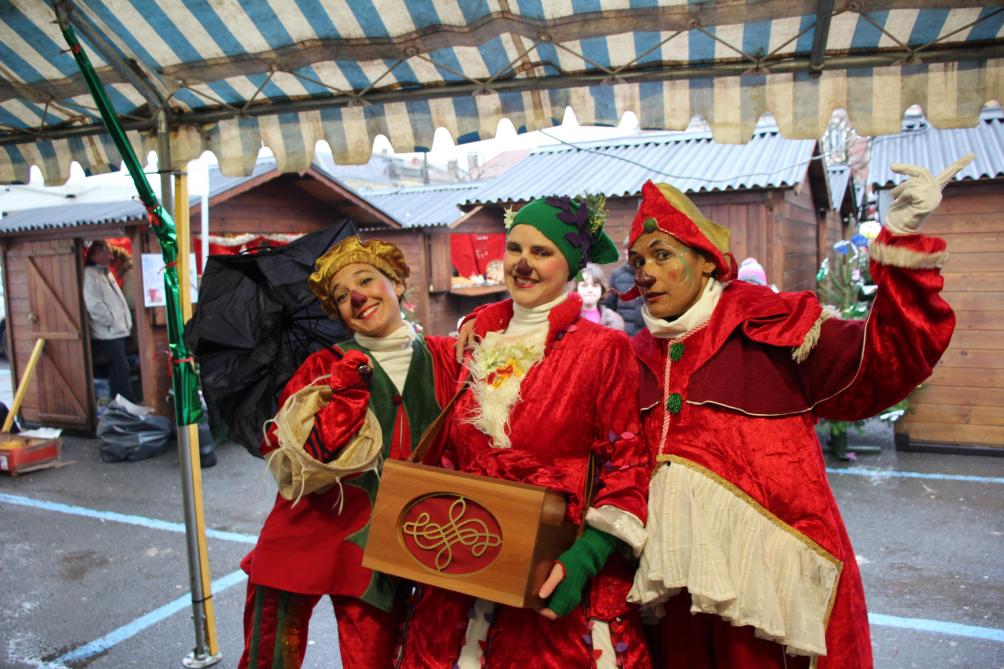 Marché de Noël pluvieux, mais marché de Noël heureux à Vouziers