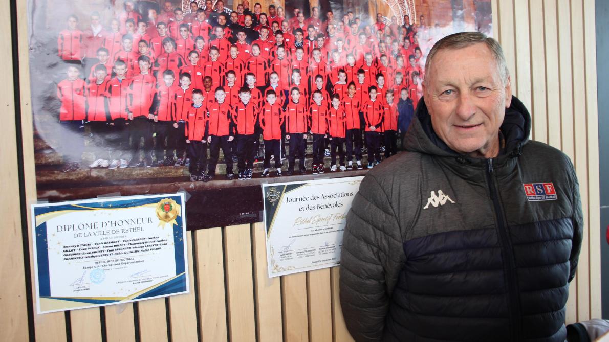 Après 15 ans à la présidence du Rethel Sportif Football, Victor ...