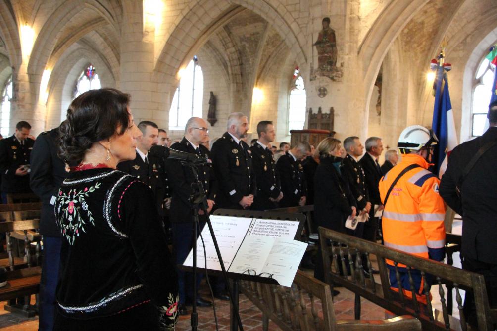 Saint-André-Les-Verges : les gendarmes ont célébré leur patronne Geneviève