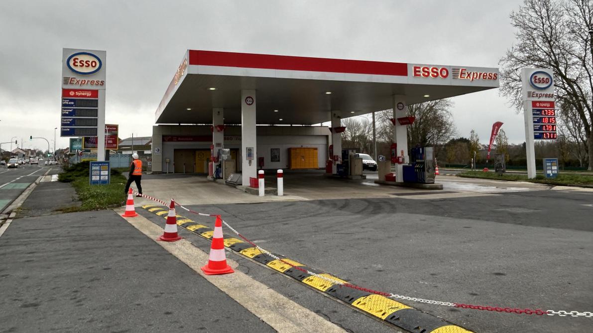 La station-service Esso express de Fagnières de nouveau ouverte