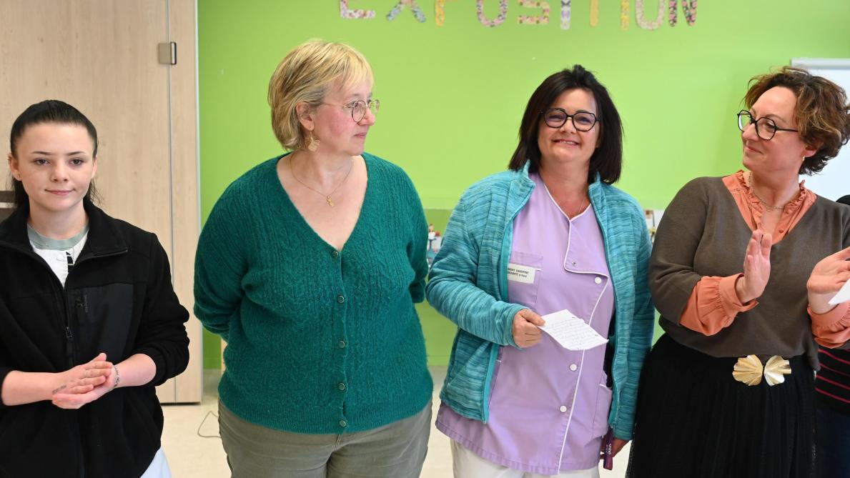 Les personnels à l’honneur à l’Ephad de Crépy