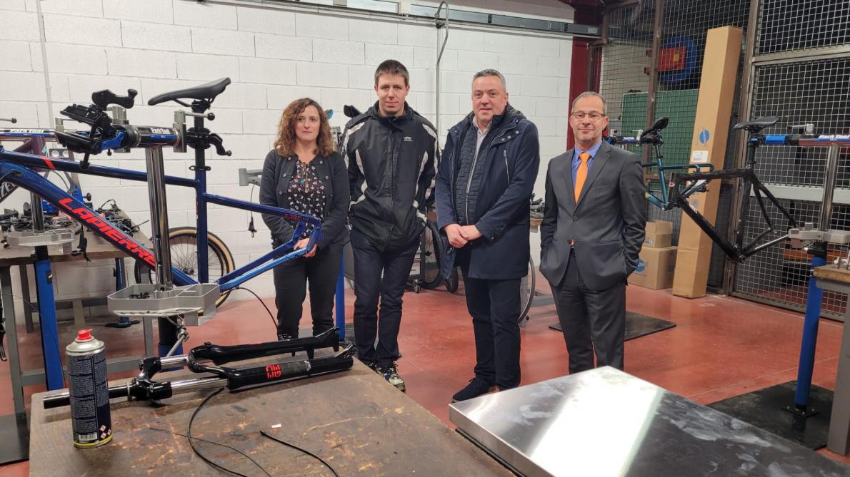 Alméa Formations Interpro mise sur le vélo