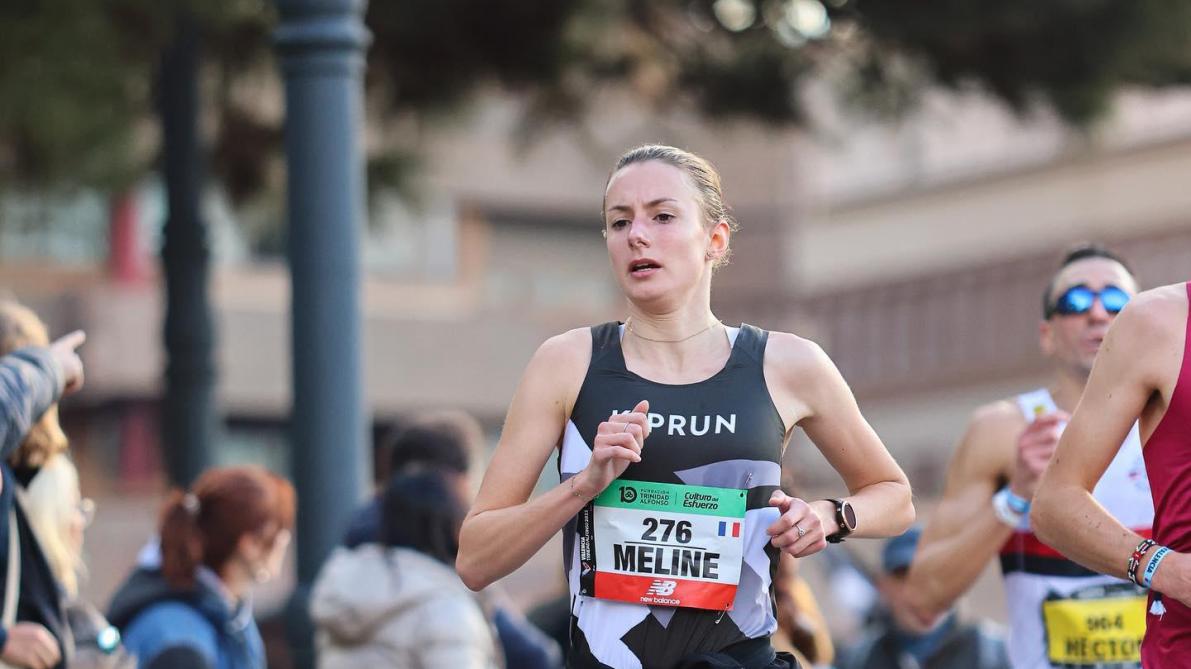L’Ardennaise Méline Rollin bat le record de France du marathon à Séville et se qualifie pour les ...