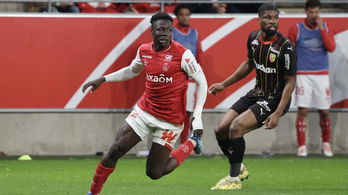Retour presque gagnant pour l’attaquant ivoirien du Stade de Reims Oumar Diakité
