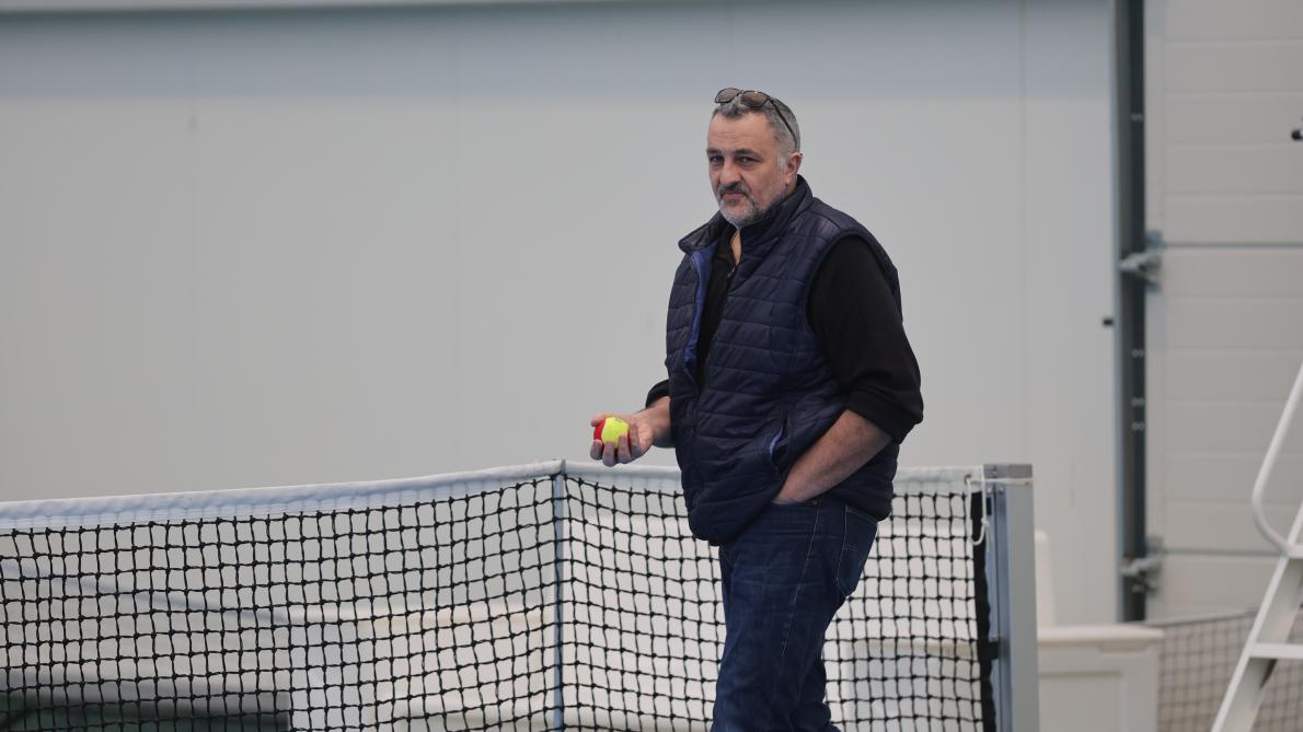 À l’ASPTT Tennis, le nouveau président Pascal Lacour monte au filet