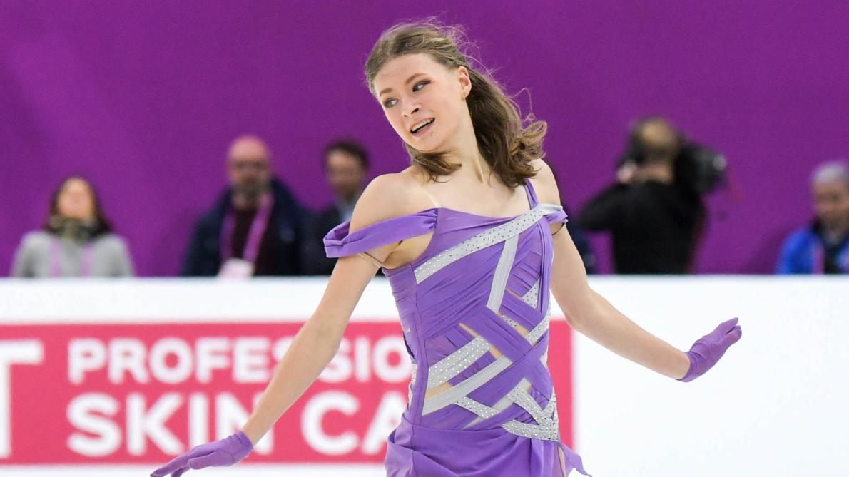 La Rémoise Lorine Schild aux Mondiaux de patinage artistique avec le ...