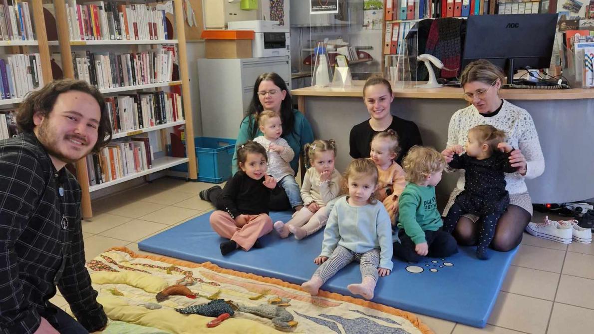Histoire et cadeau pour les tout-petits à la médiathèque d’Ervy-le-Châtel