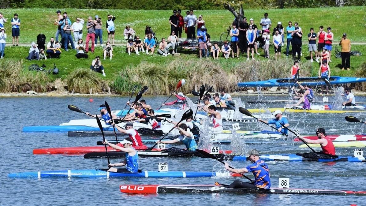 Philippe Aubertin, ancien kayakiste de l’équipe de France, et le CNA se mettent en évidence