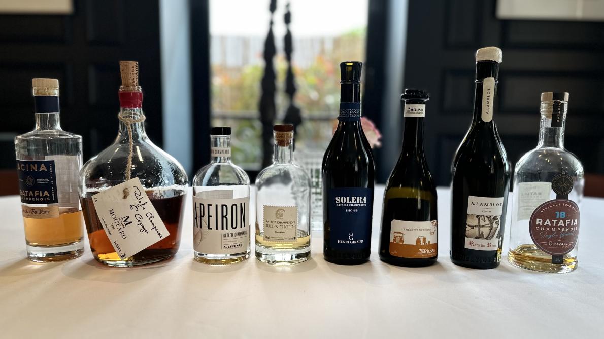 Le ratafia champenois se fait une place à la table des grands chefs
