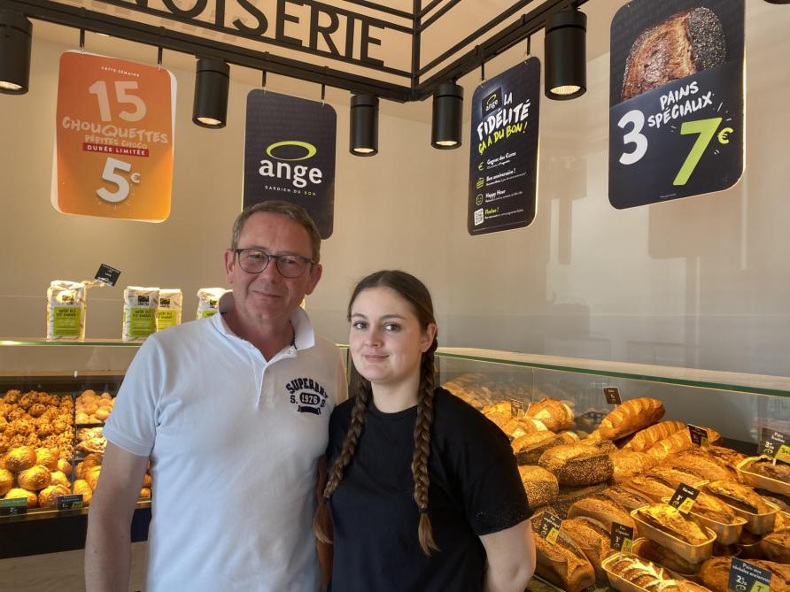 Nicolas Damery et Claire Hurand aux commandes de la boulangerie Ange à Chambry