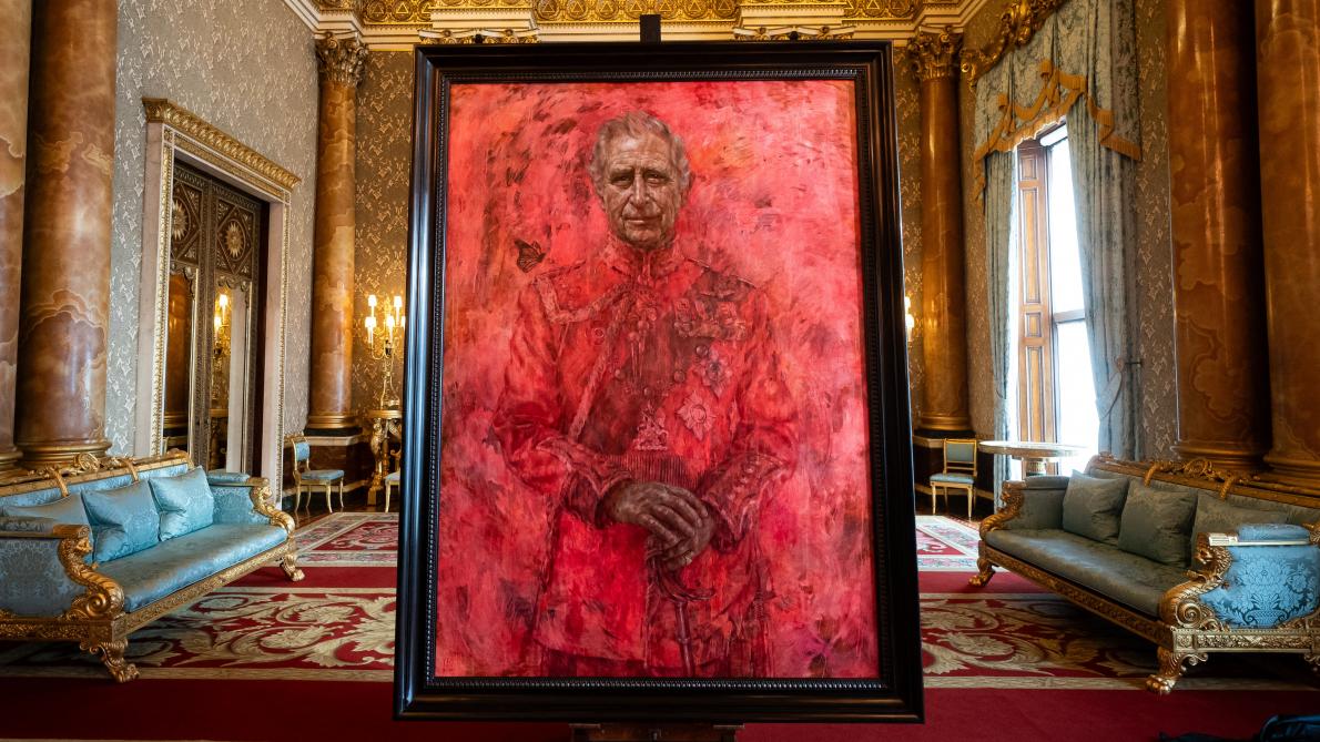 Famille royale : le surprenant premier portrait officiel de Charles III ...