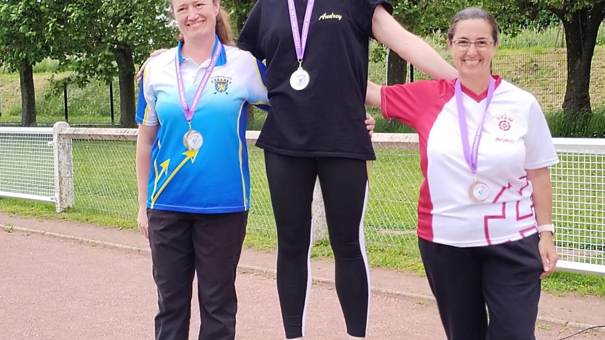 Nouveau podium régional pour Cindy Schmidt, des Archers Briennois