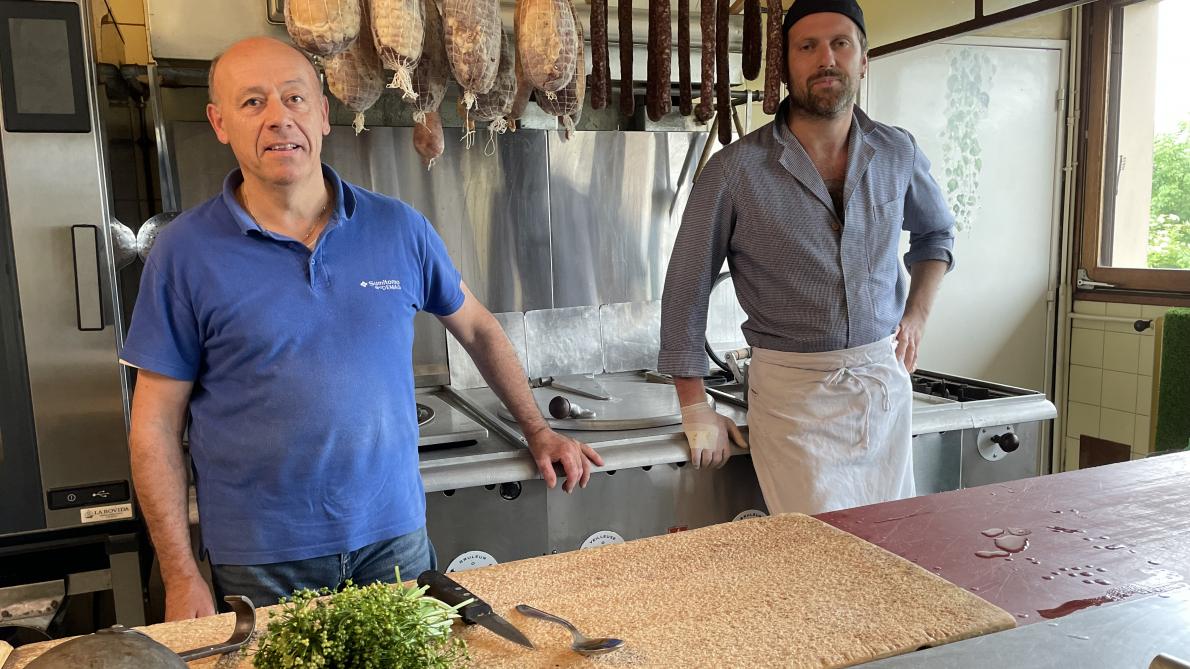 Le comédien Grégory Maiuri rouvre la boucherie-charcuterie Magnin à Revin