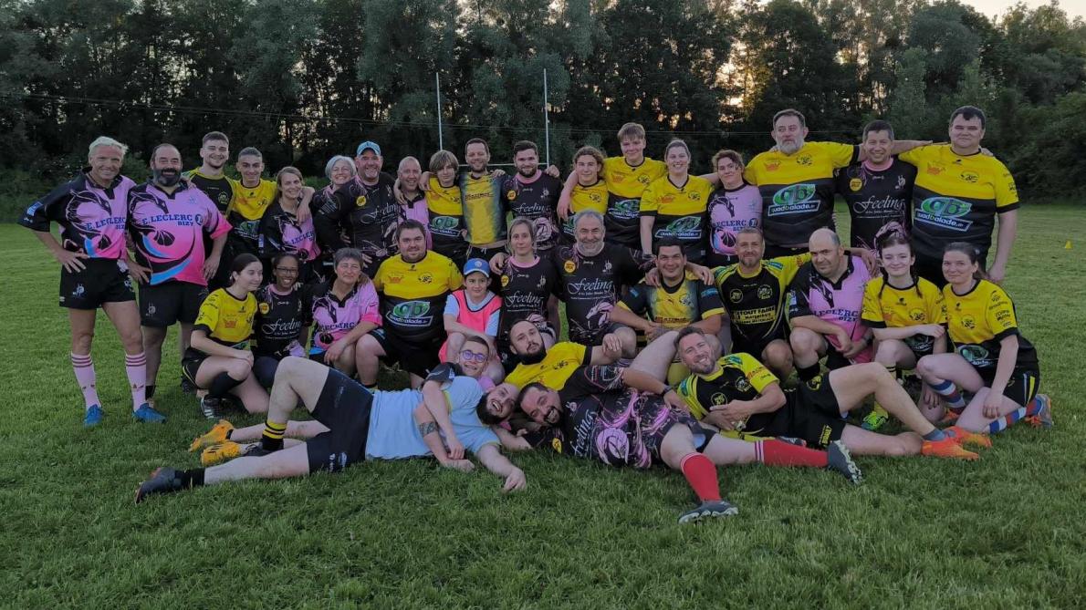 Le Gambas rugby club de Juvigny propose aussi du touch