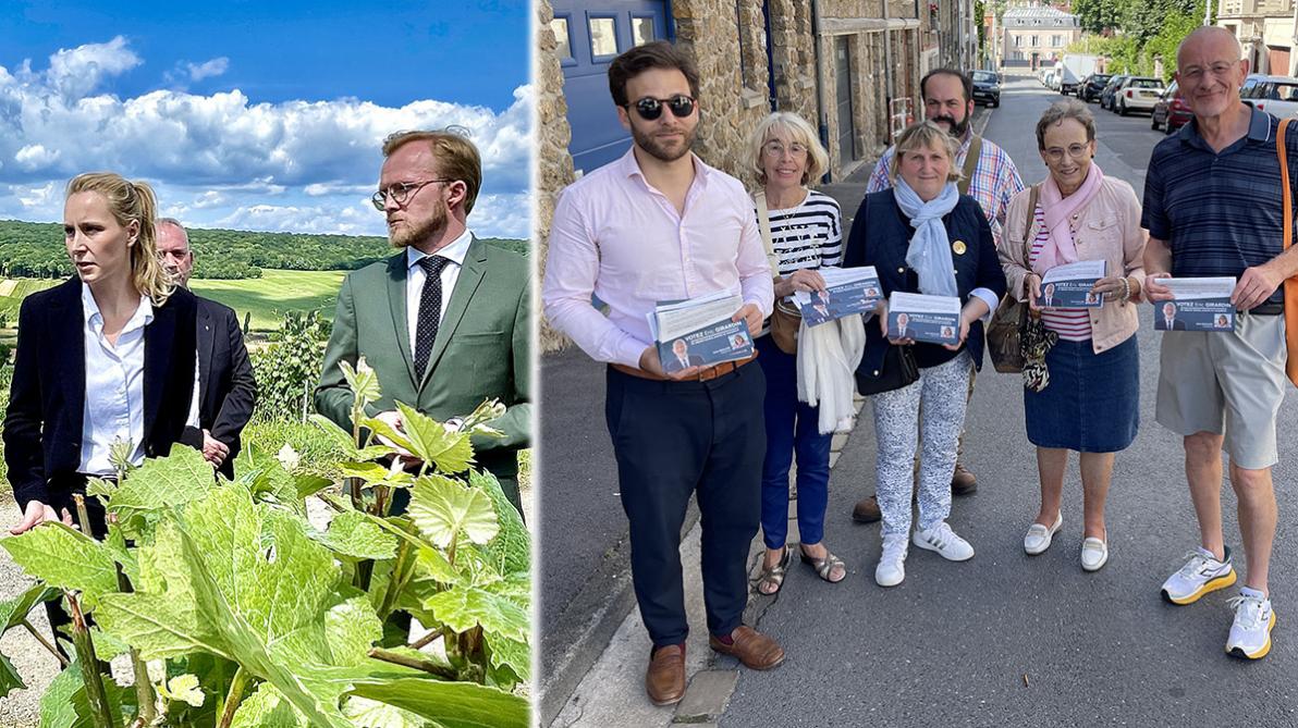 Législatives 2024 : Maxime Michelet joue la carte Marion Maréchal, Éric ...