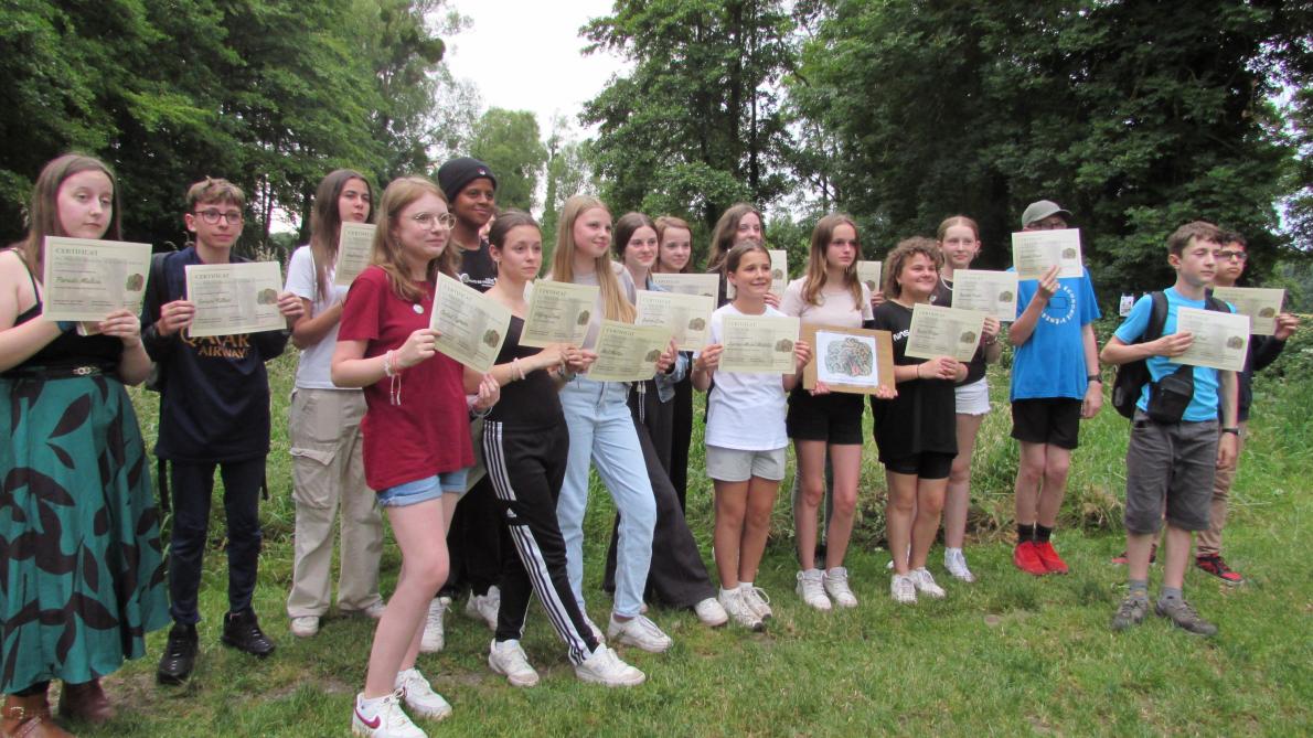 À Sissonne, des collégiens engagés pour la biodiversité