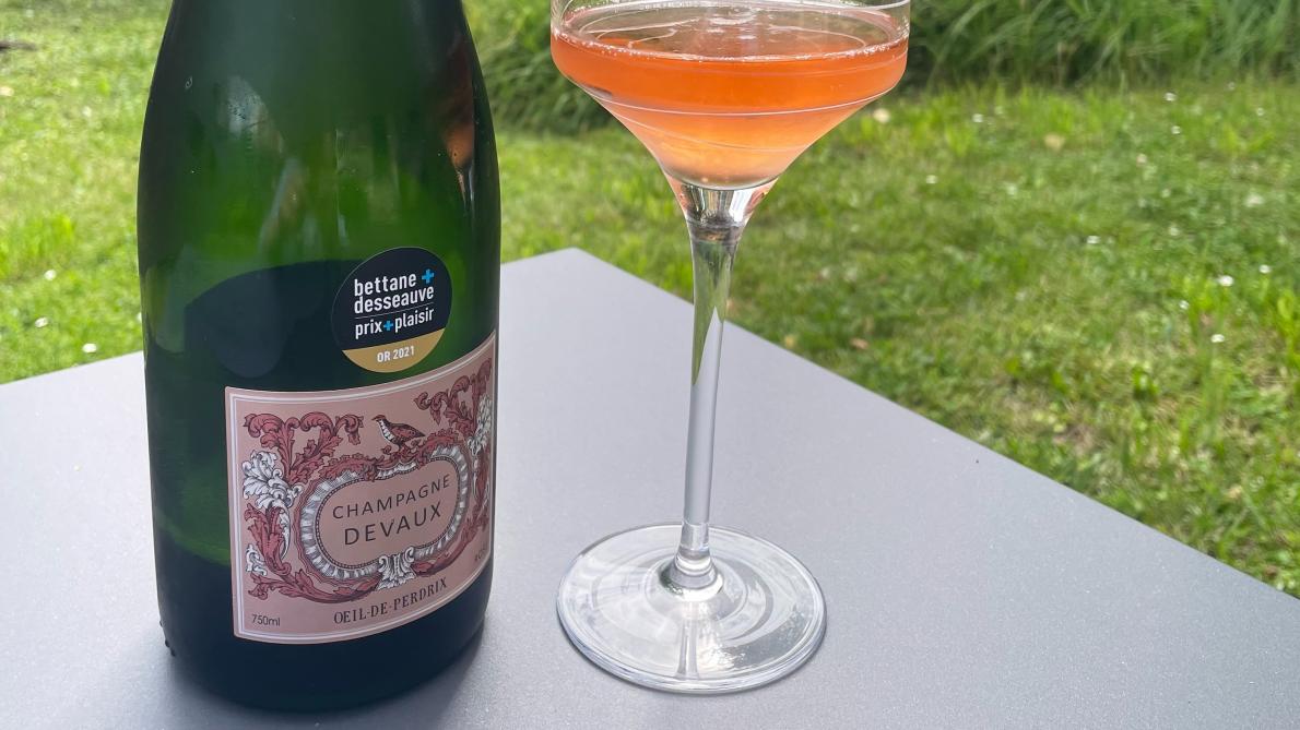 Chez Devaux, un rosé qui fait de l’œil