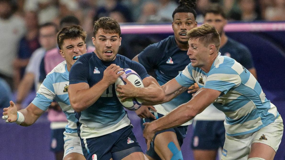 Paris 2024. Antoine Dupont et l’équipe de France brillamment qualifiés pour les demi-finales du ...