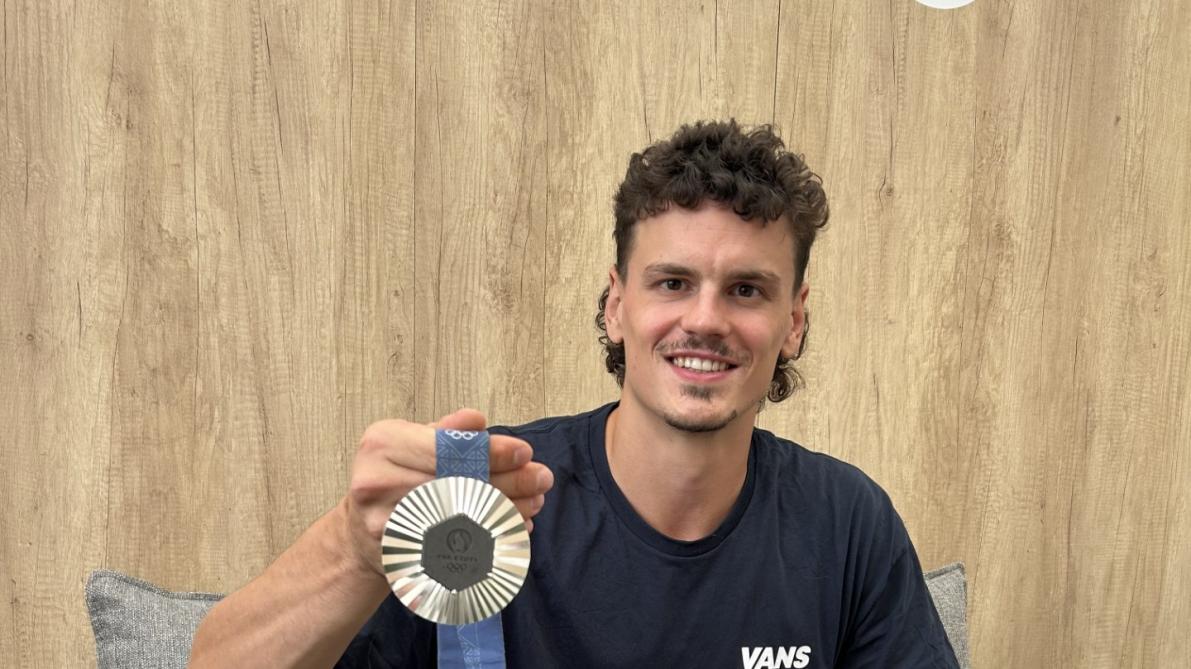 Le basketteur rémois Jules Rambaut, médaillé aux Jeux olympiques, est ...