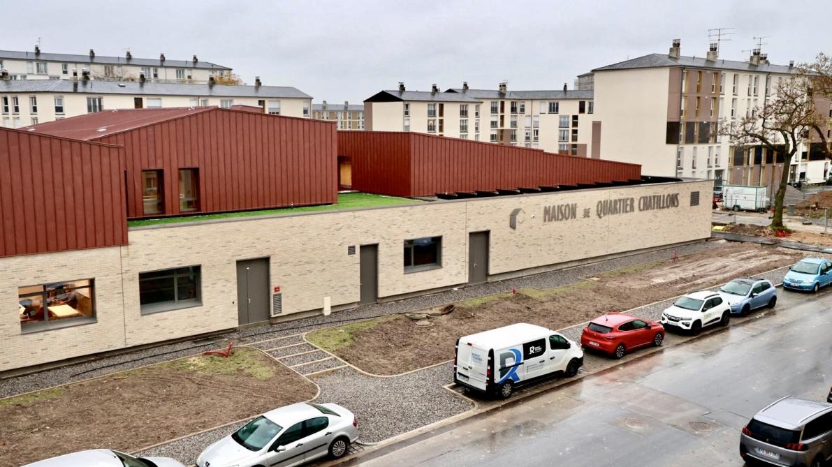 À la découverte de la nouvelle maison de quartier des Châtillons à Reims