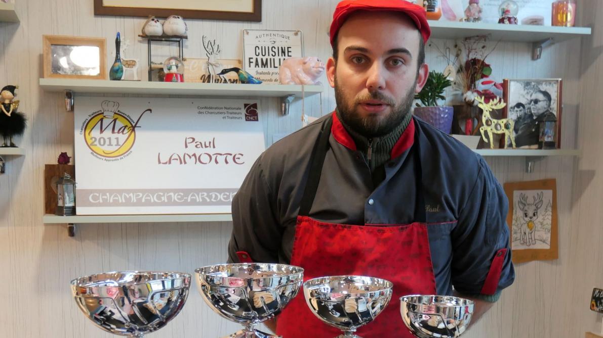 Paul Lamotte, un charcutier de Villeneuve-sur-Aisne, une nouvelle fois ...