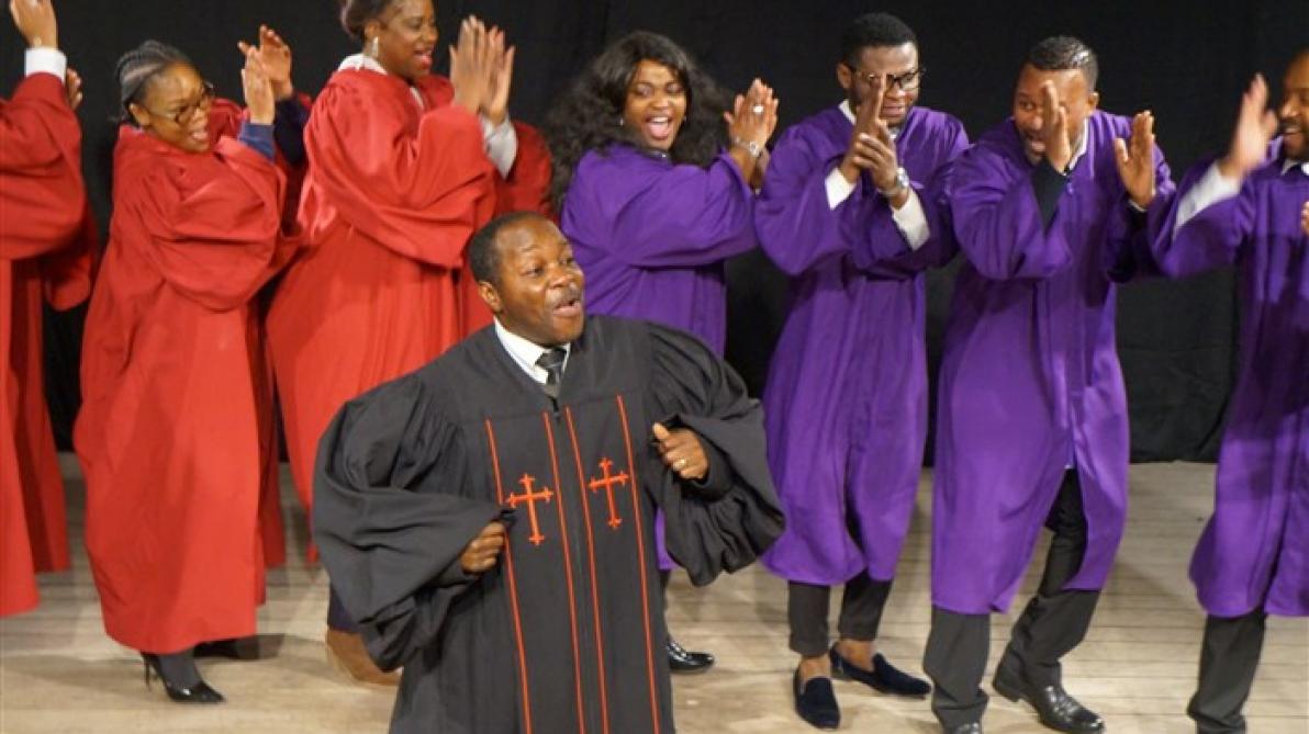 Les Gospel Legends Singers en concert à la cathédrale de Troyes
