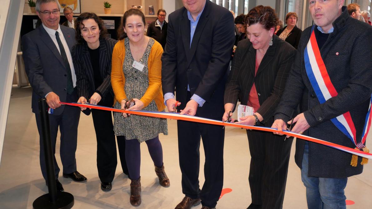 Inauguration de la Micro-folie à l’Espace Mortimer de Villeneuve-sur-Aisne