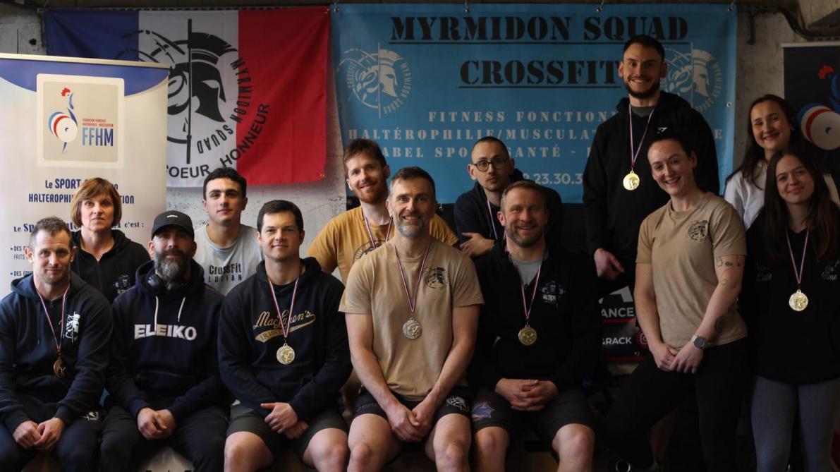 Myrmidon Squad montre les muscles en compétition à Vitry-le-François