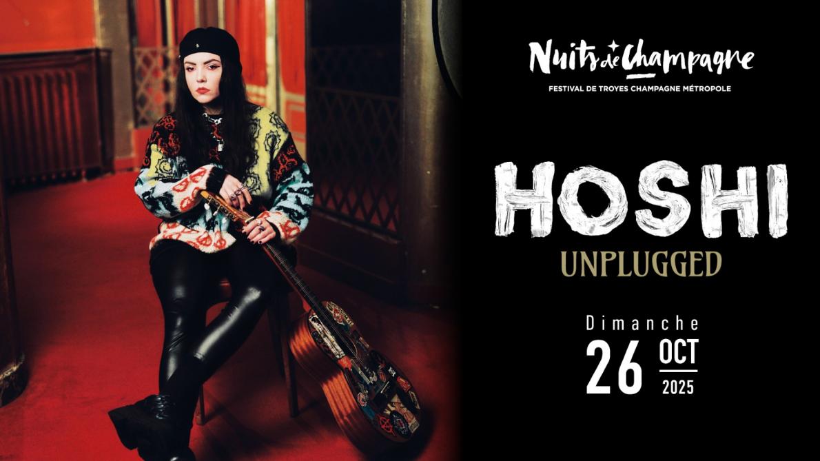Hoshi à l’affiche de la 38e édition des Nuits de Champagne